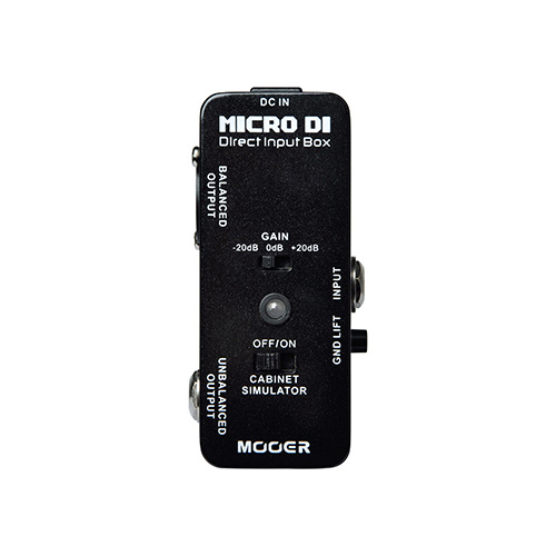 Mooer Micro DI MDI1 Direct Inject Pedal for Guitarists and Bassists ...