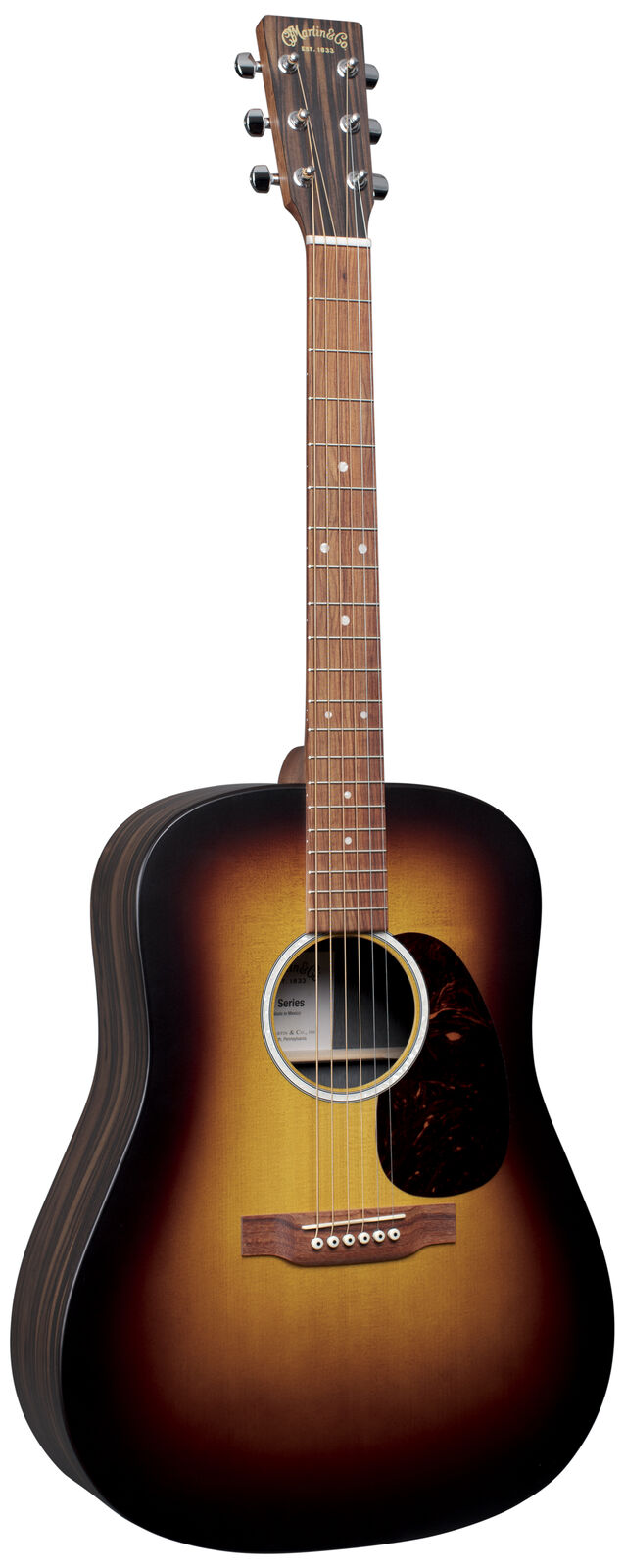 Martin DX2E Electro Acoustic Sunburst | Cookes