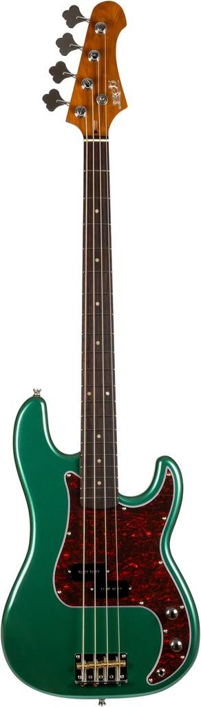 Jet Guitars JPB300SGR - Bass Guitar Green | Cookes