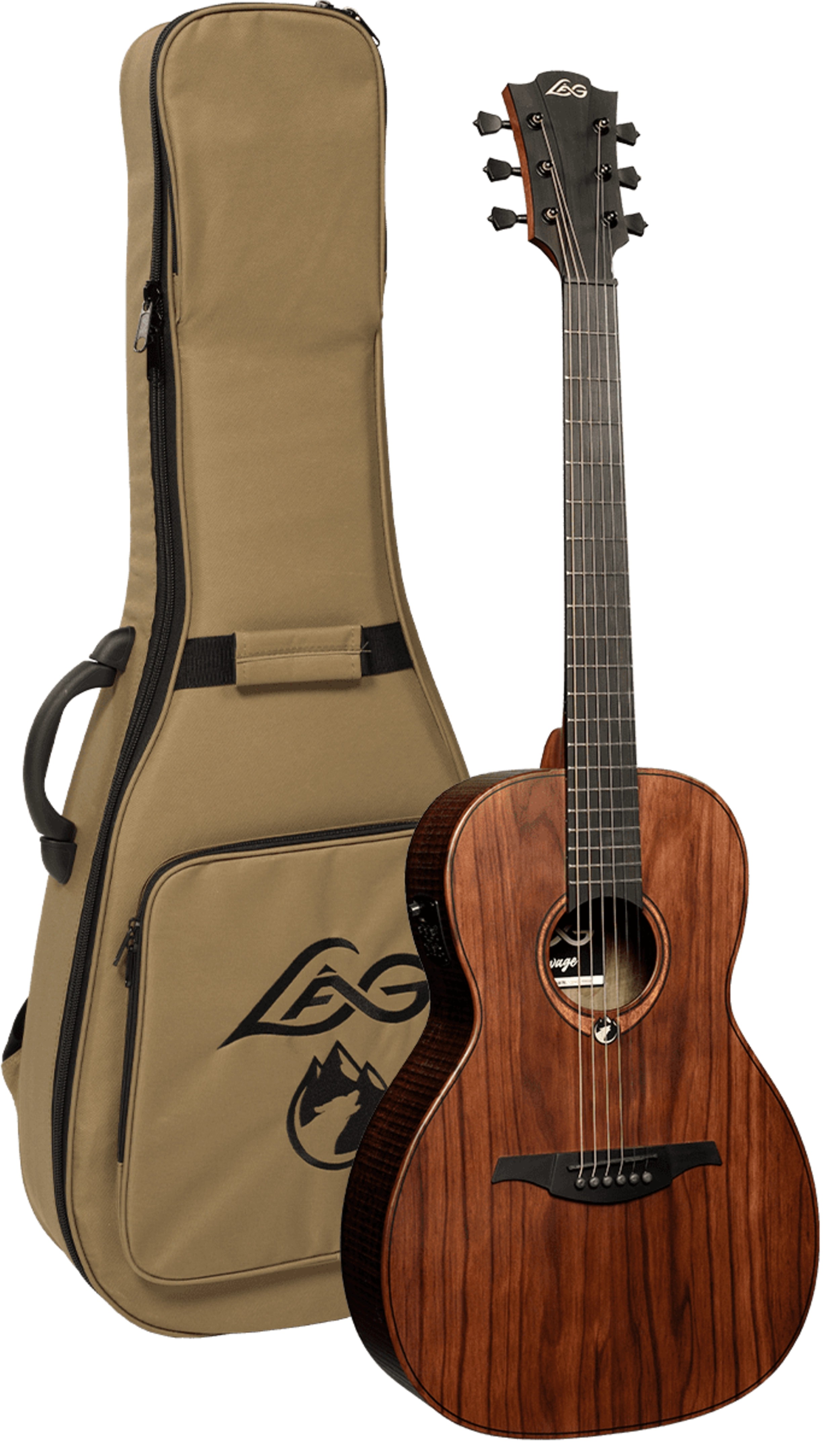 LAG Guitars Sauvage Parlour Electro Acoustic | Cookes